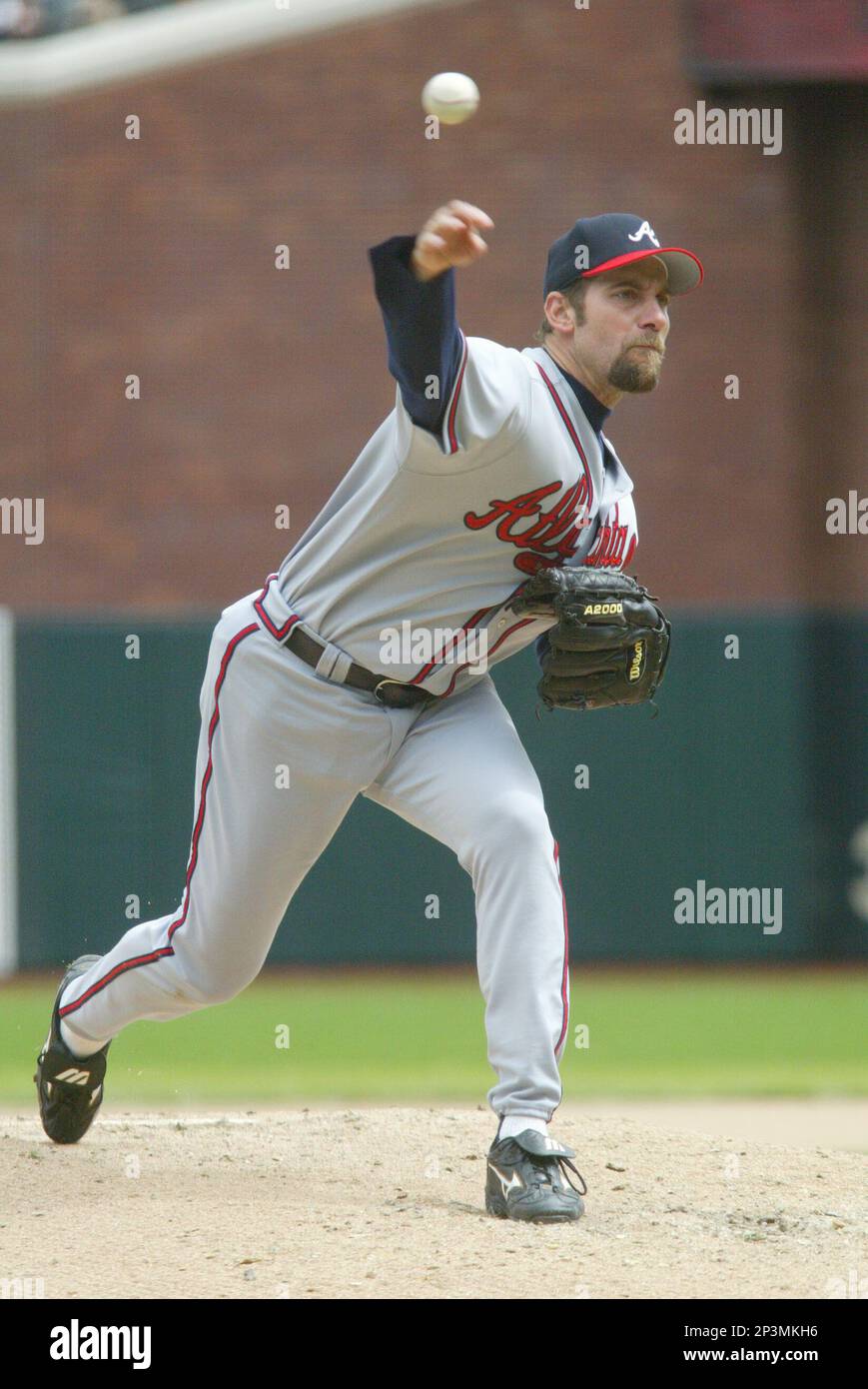 Atlanta Braves John Smoltz (29) during a game from the 2006 season ...