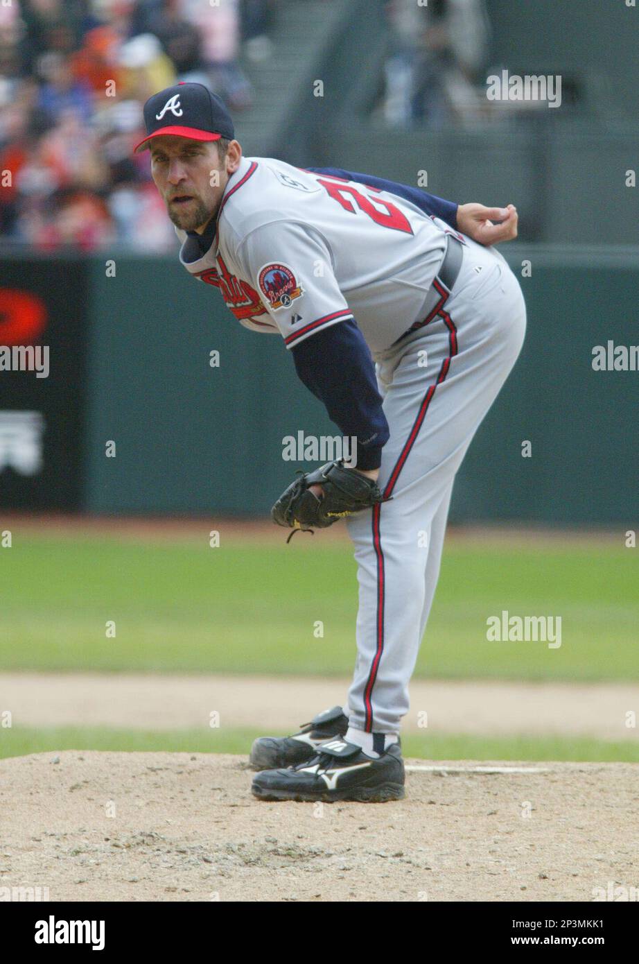 Atlanta Braves John Smoltz (29) during a game from the 2006 season ...