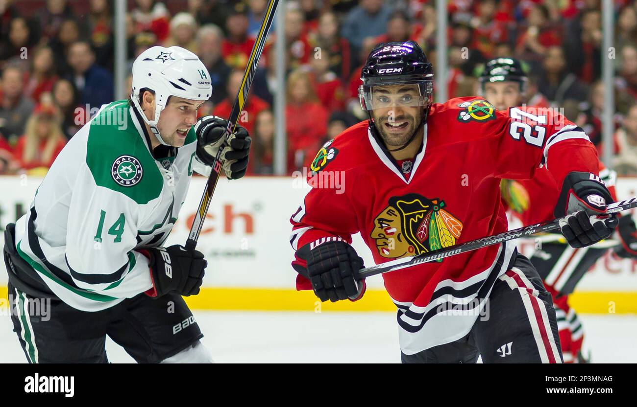 January 04, 2015: Chicago, Illinois, U.S. - Blackhawk #27 Johnny Oduya ...