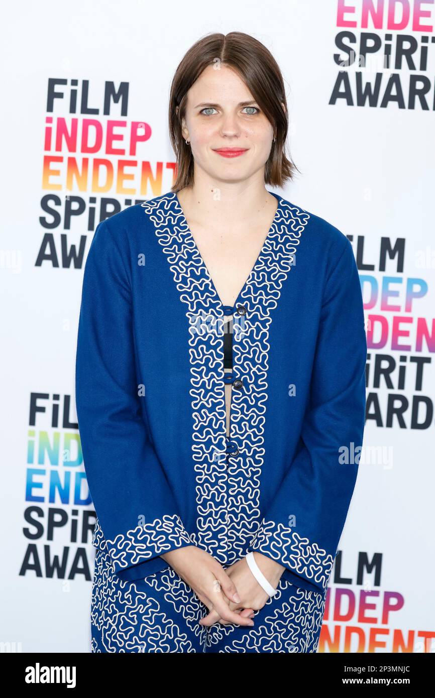Sarah DeLappe attends the 2023 Film Independent Spirit Awards in Santa ...