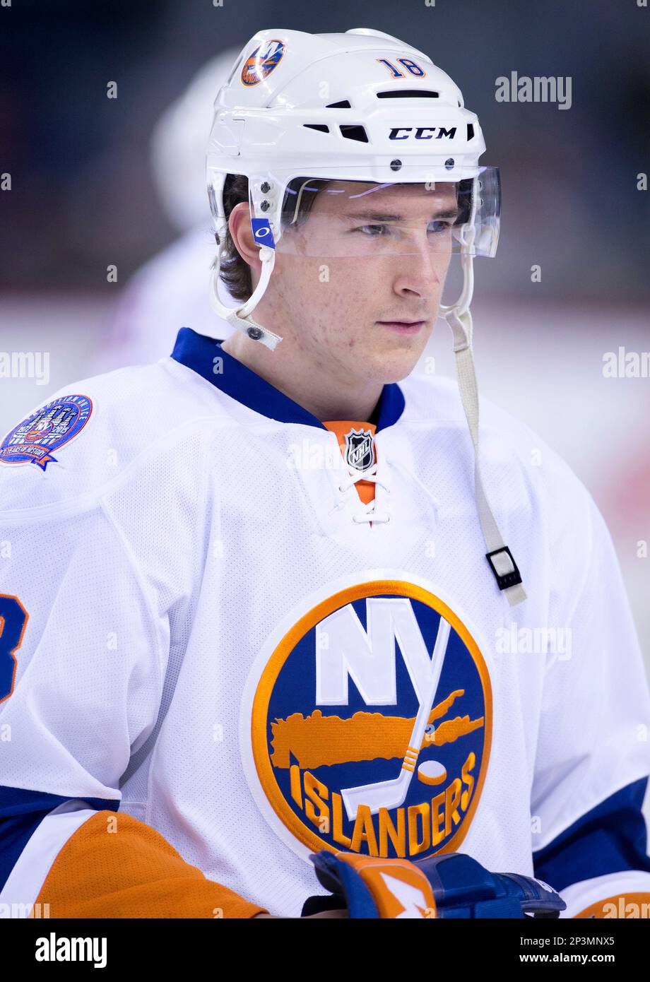 NHL profile photo on New York Islanders' Ryan Strome during a game ...