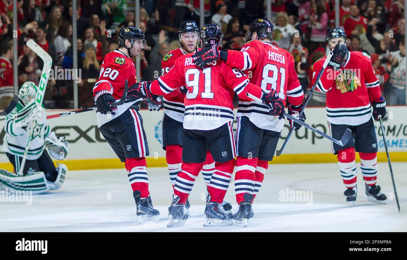 January 04, 2015: Chicago, Illinois, U.S. - Blackhawk #29 Bryan Bickell ...