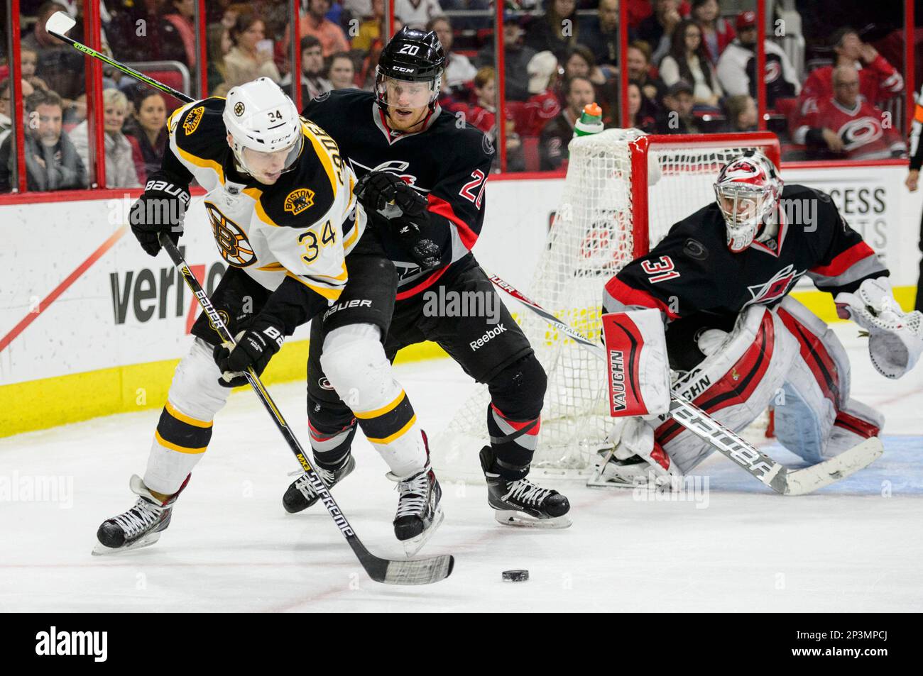 January 4, 2015 Raleigh, NC: Boston C Carl Soderberg (34) during the ...
