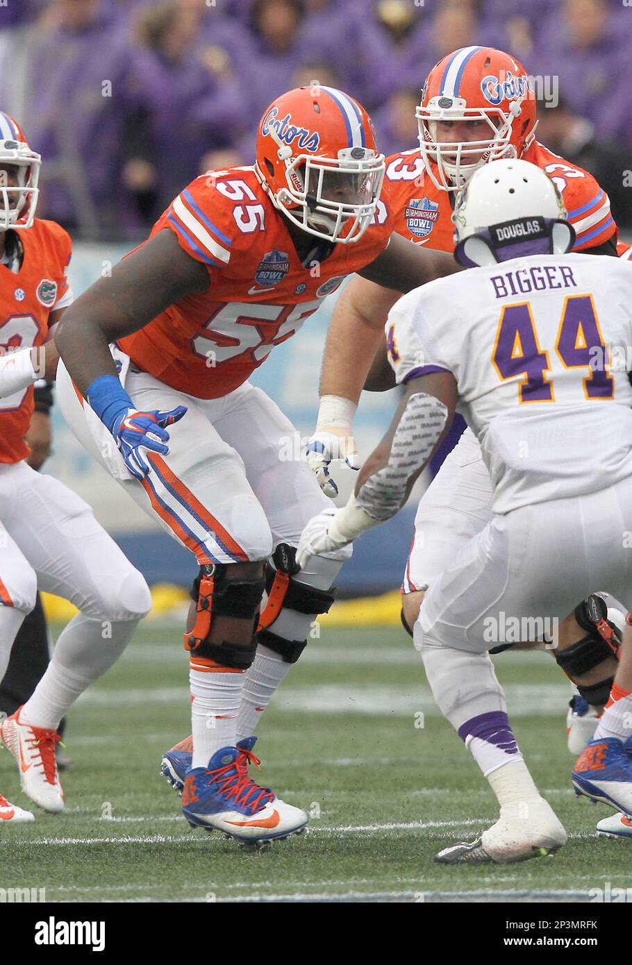 January 3, 2015: Florida Gators offensive lineman Roderick Johnson (55 ...