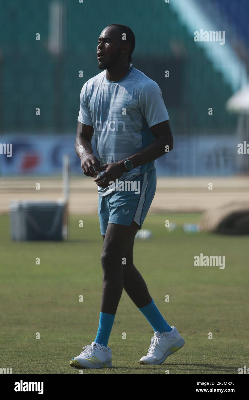 Fast bowler Jofra Archer during the England One Day International ...