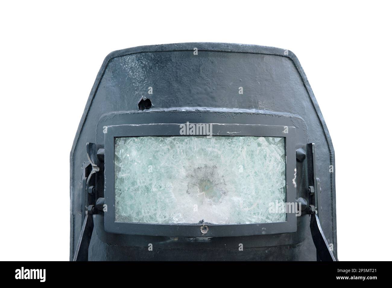 Demonstration of protective shields to protect police and special ...