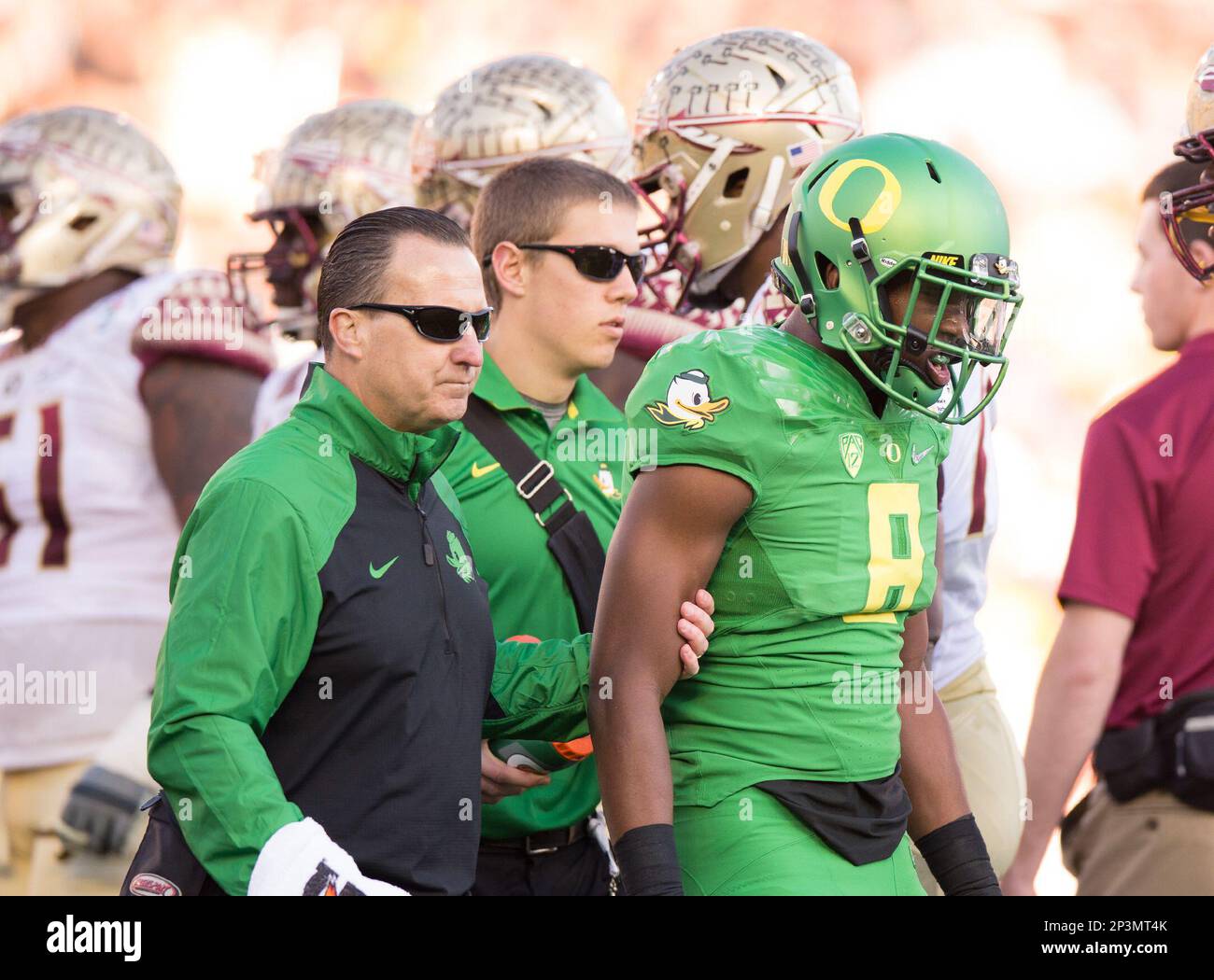 January 1, 2015 Pasadena, CA...Oregon Ducks defensive back (8) Reggie ...