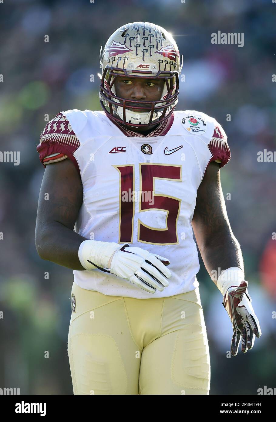 January 1, 2015: Florida State Seminoles defenseive end (15) Mario ...