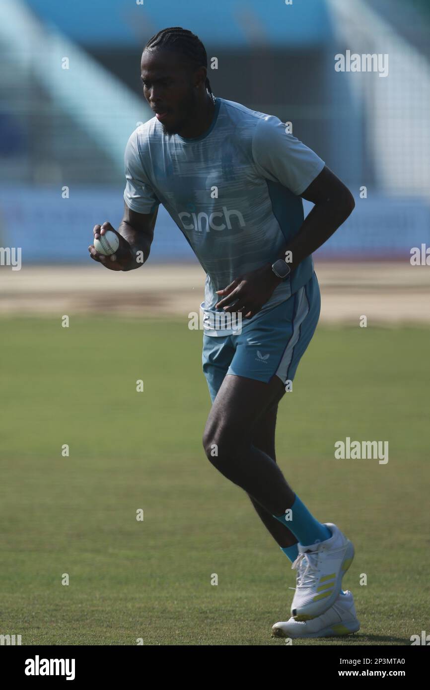 Fast bowler Jofra Archer during the England One Day International ...