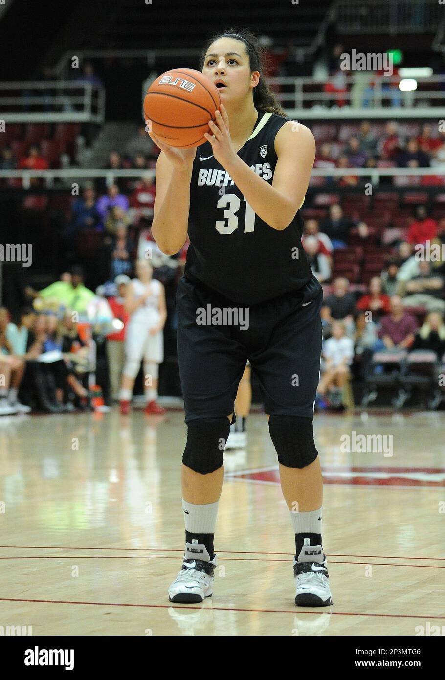03 Jan 2015: Colorado Buffaloes forward Zoe Beard-Fails goes to the ...