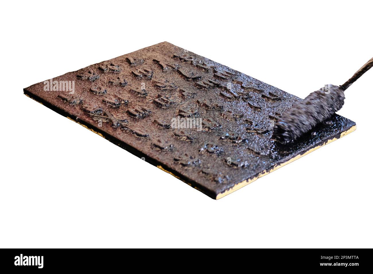 Antique cast iron printing press hi-res stock photography and images ...