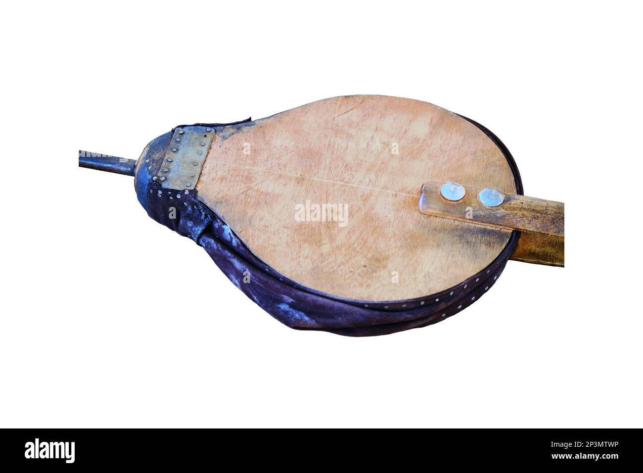 Bellows to inflate the fire, isolated on a white background. Retro ...