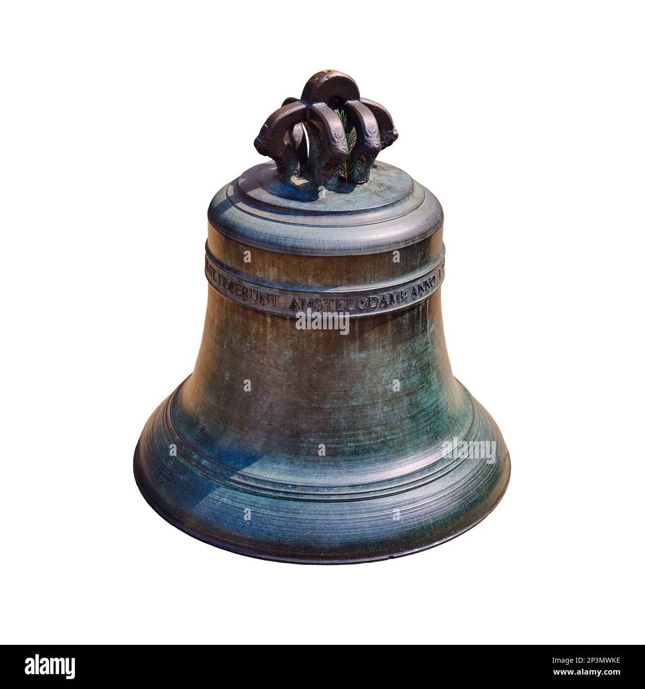 Dutch bell of 1702 near the Archangel Cathedral of the Moscow Kremlin ...