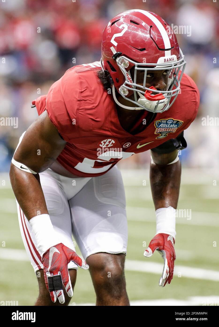 January 01, 2015: Alabama Crimson Tide wide receiver DeAndrew White (2 ...