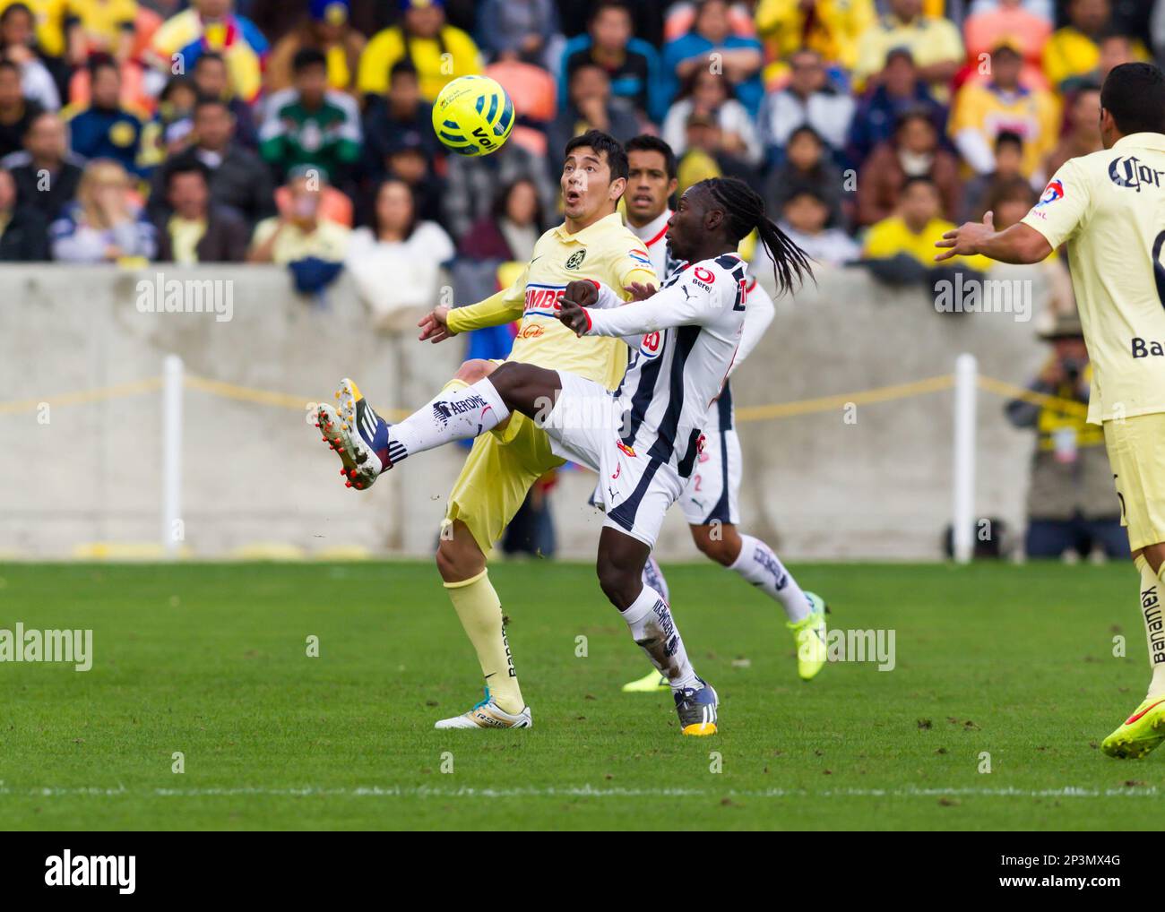 January 3, 2015: Monterrey forward Jimmy Chara (9) during the ...