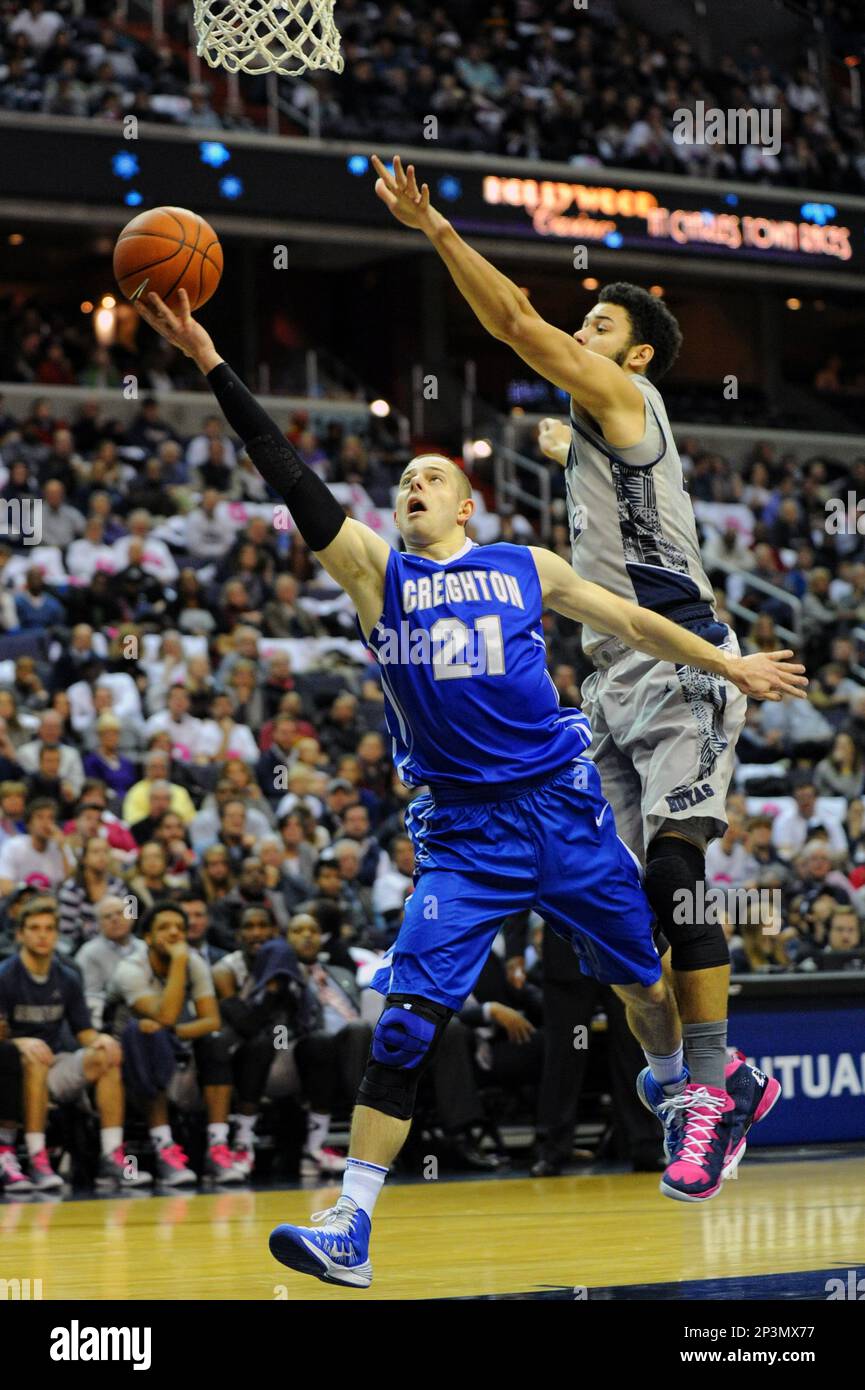 03 January 2015: Creighton Bluejays guard Isaiah Zierden (21) goes to ...