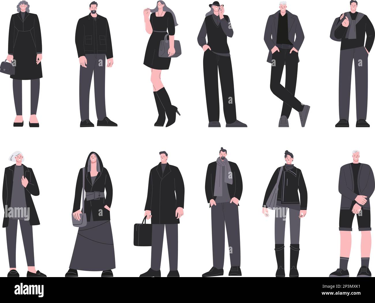 Fashion trendsetter Stock Vector Images - Alamy