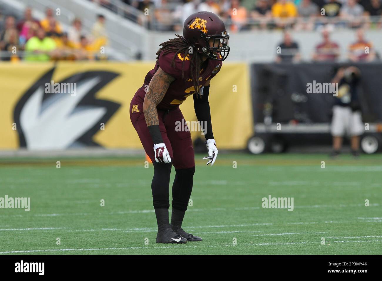 01 January 2015: Minnesota Golden Gophers defensive back Derrick Wells ...