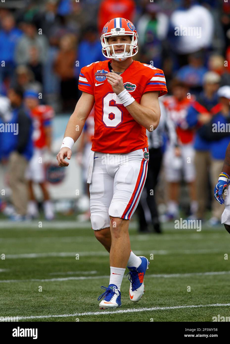 January 03 2015: Florida Gators quarterback Jeff Driskel (6) during the ...