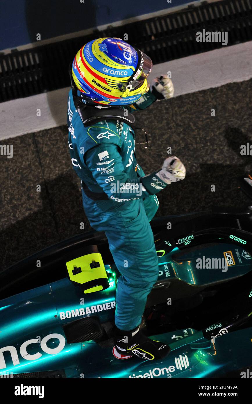 Bahrain 2023 parc ferme hi-res stock photography and images - Alamy