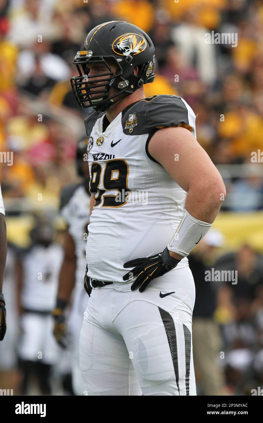 01 January 2015: Missouri Tigers defensive lineman David Butler (99 ...