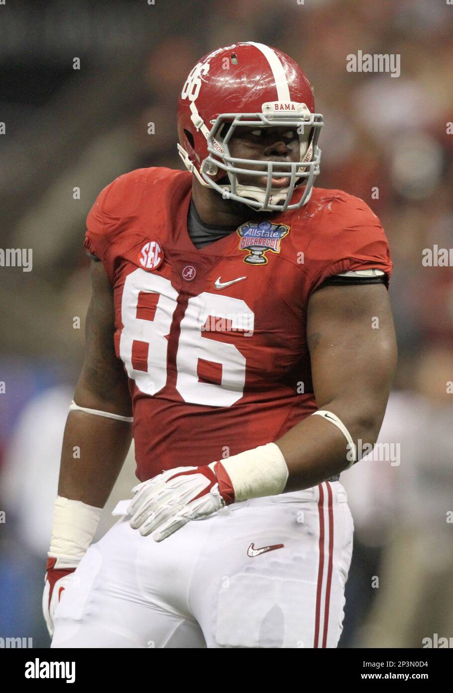 January 1, 2015: Alabama Crimson Tide defensive lineman A'Shawn ...