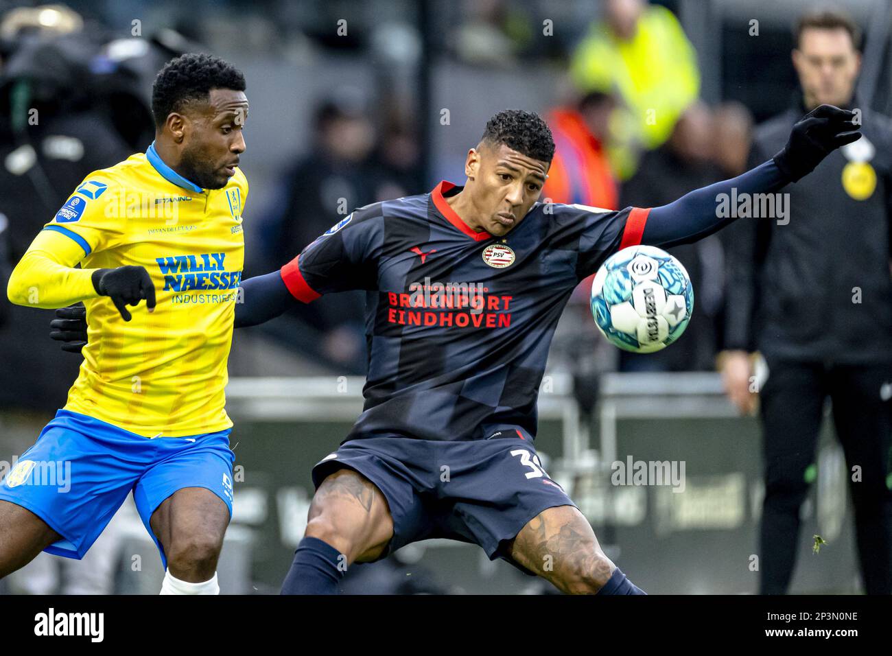 WAALWIJK , Netherlands, 05-03-2023, football, Mandemakers Stadium ...