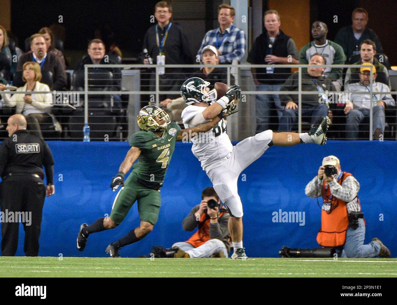 Michigan State Spartans tight end Josiah Price (82) catches a pass for ...