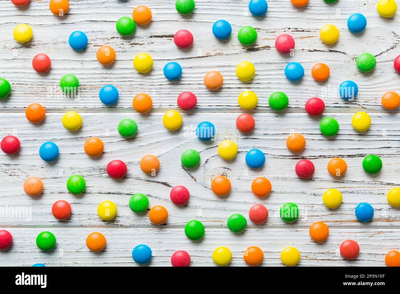 colorful candies as background top view. Seamless pattern with candy ...