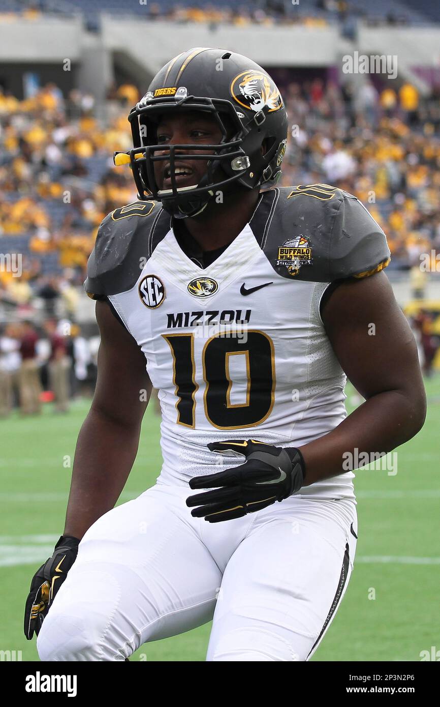 01 January 2015: Missouri Tigers linebacker Kentrell Brothers (10 ...