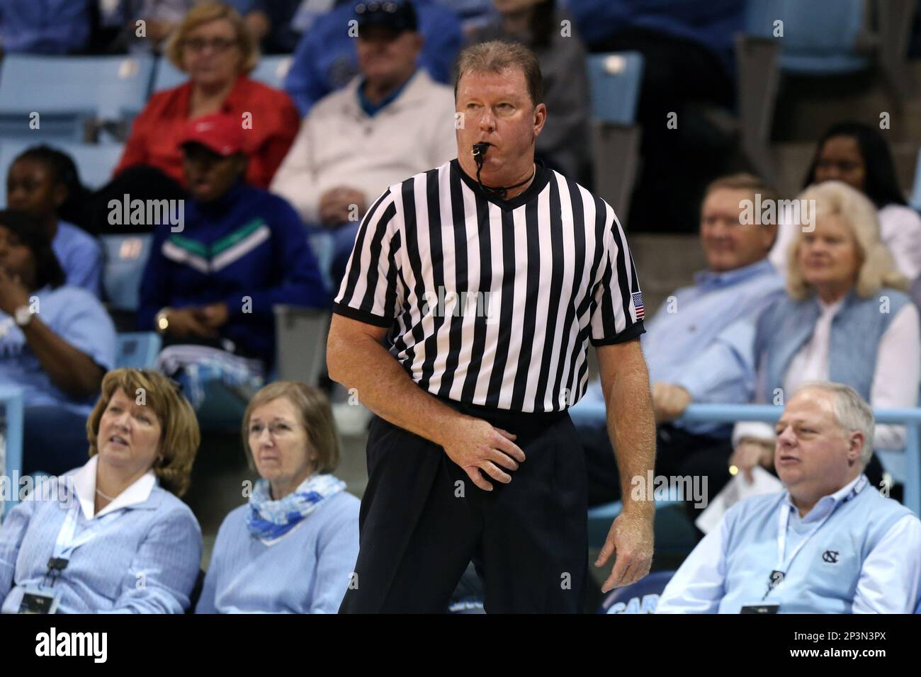 02 January 2015: Referee Mark Hardcastle. The University of North ...