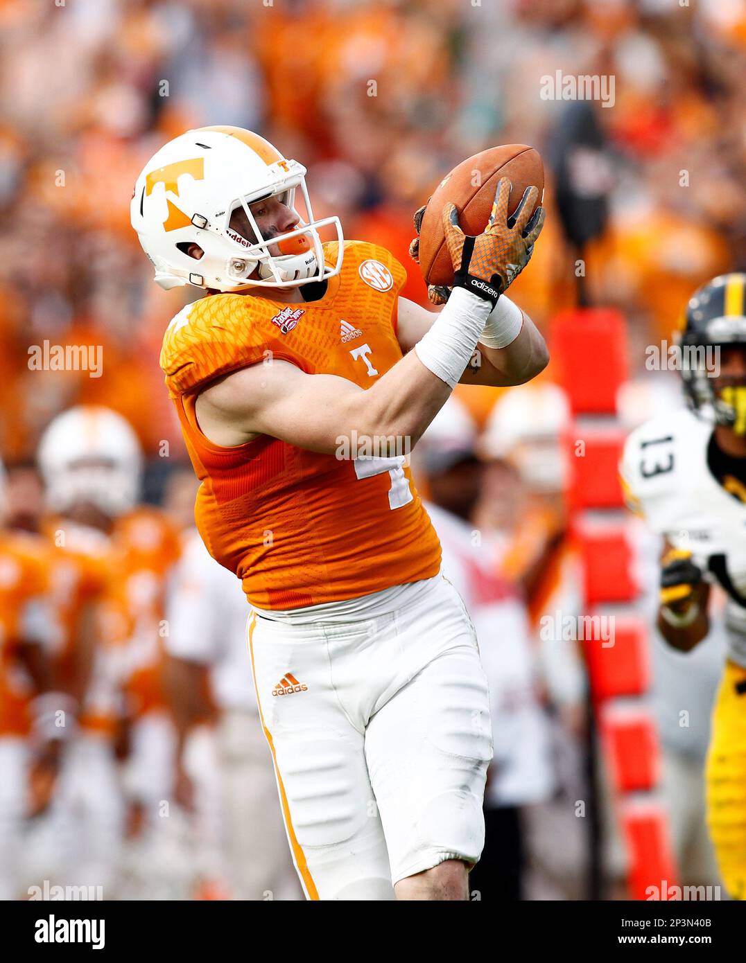 January 02 2015: Tennessee Volunteers wide receiver Vic Wharton (4 ...