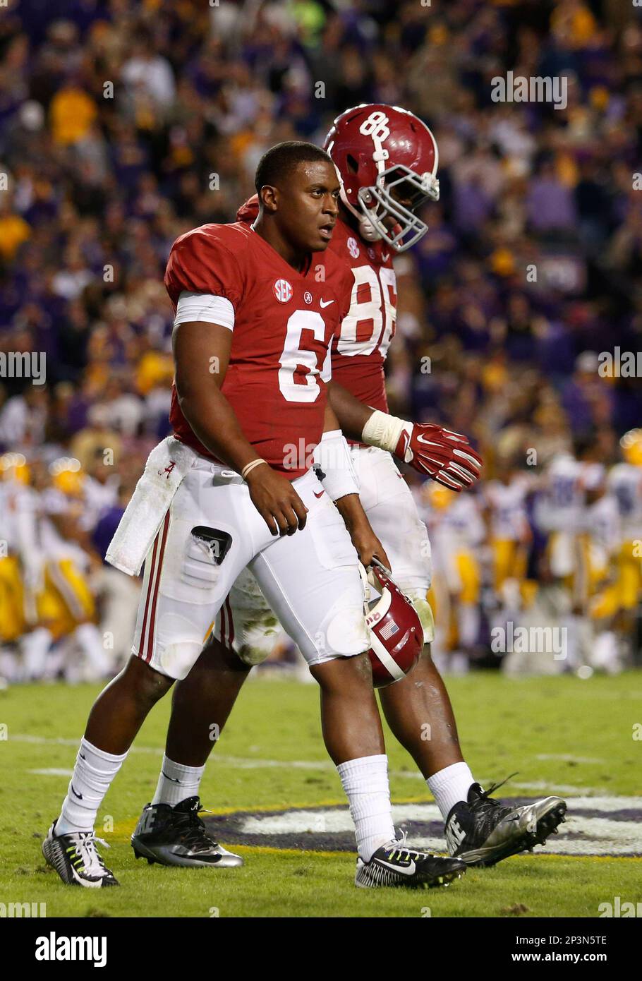 November 8, 2014: Quarterback Blake Sims (6) of the Alabama Crimson ...