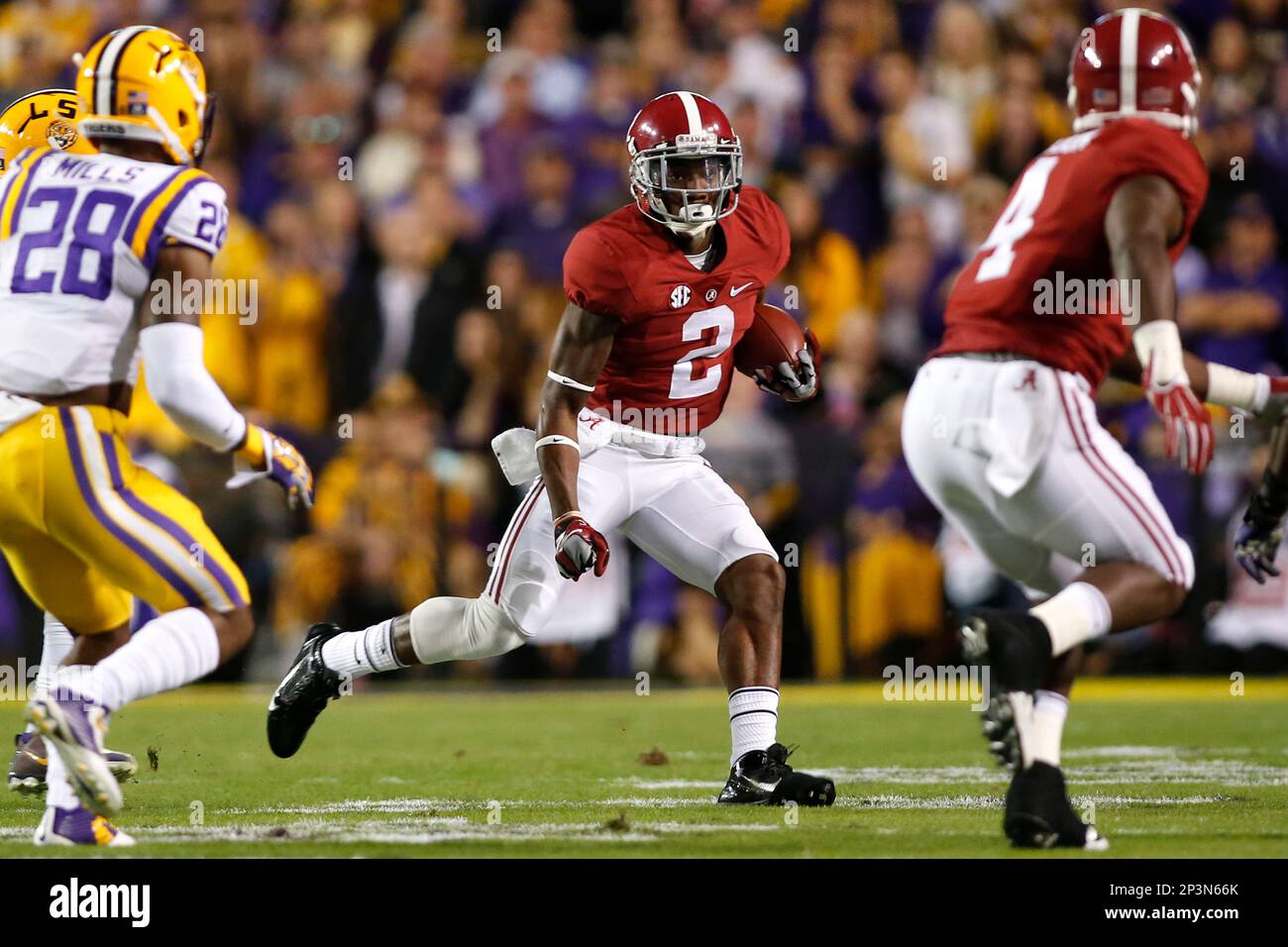 November 8, 2014: Wide receiver DeAndrew White (2) of the Alabama ...