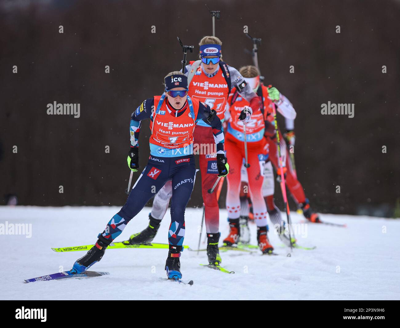 Biathlon World Cup race - mixed pairs, 5 March 2023 Nove Mesto na ...