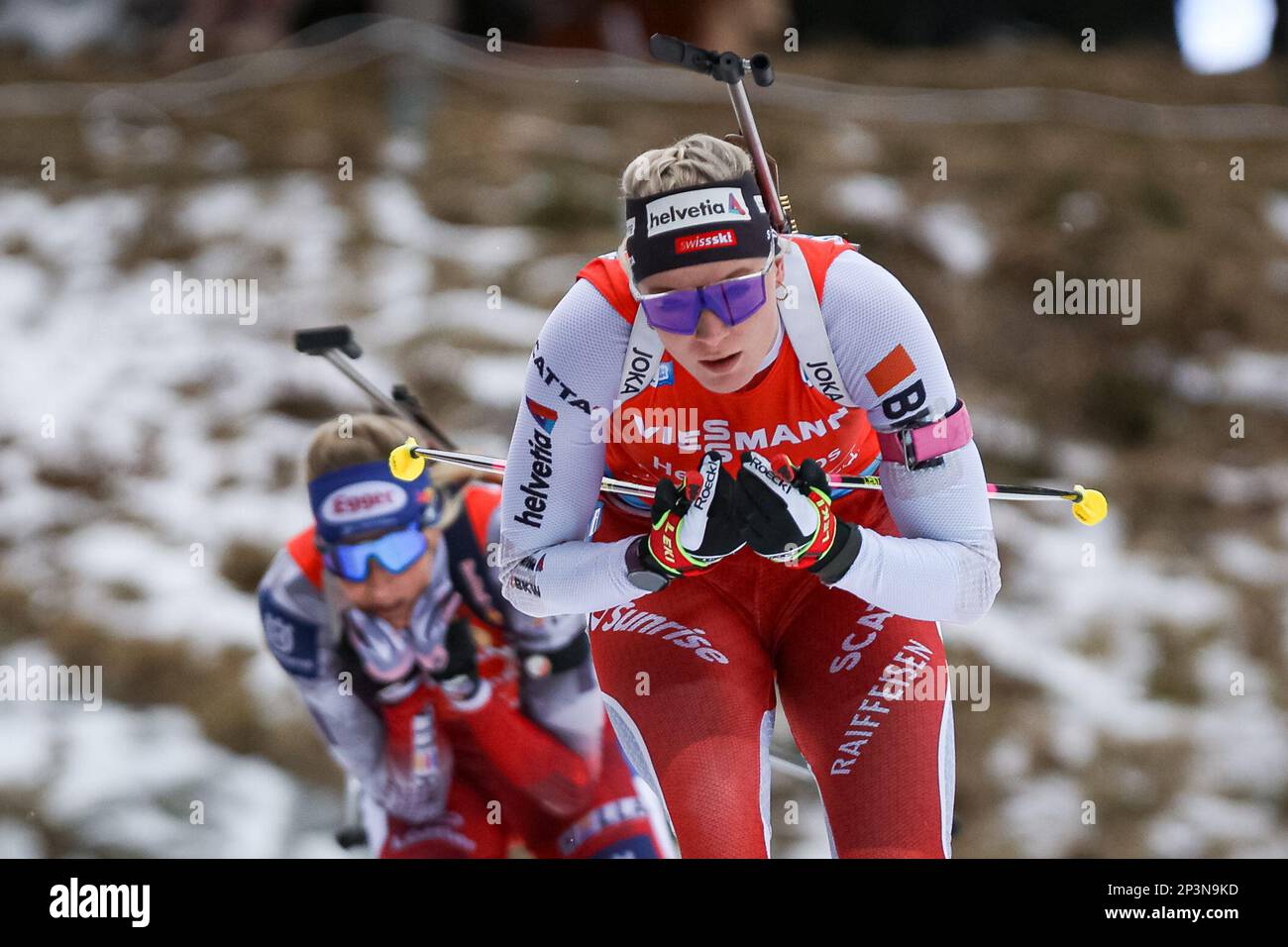 Biathlon World Cup race - mixed pairs, 5 March 2023 Nove Mesto na ...