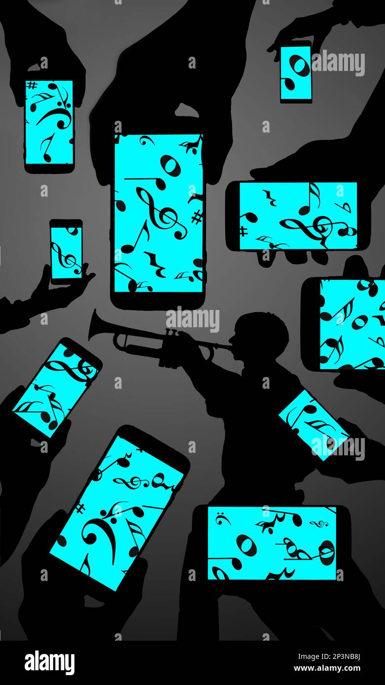 Recorder music notes hi-res stock photography and images - Alamy