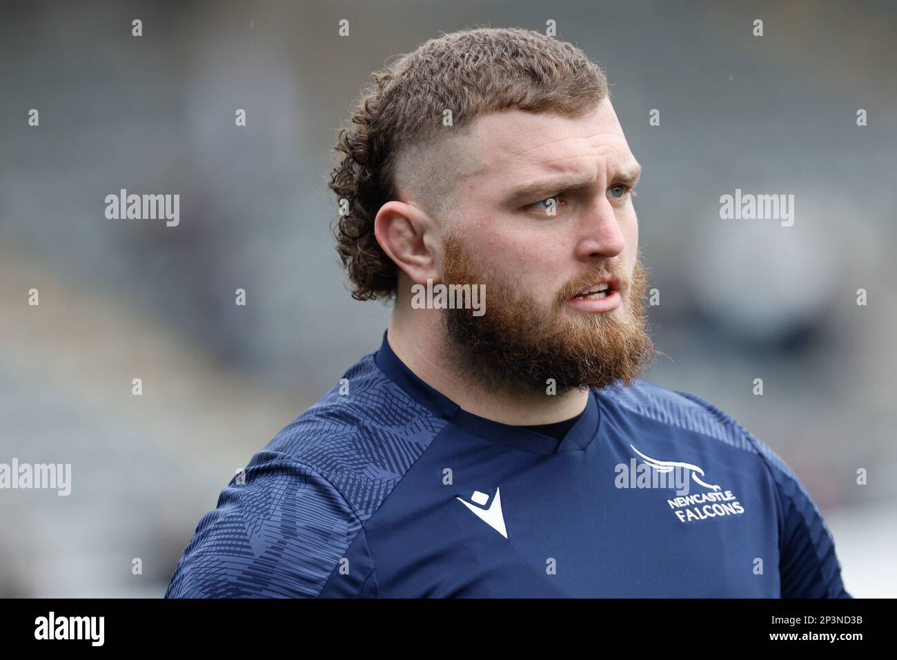 Newcastle on Sunday 5th March 2023. Adam Brocklebank of Newcastle ...