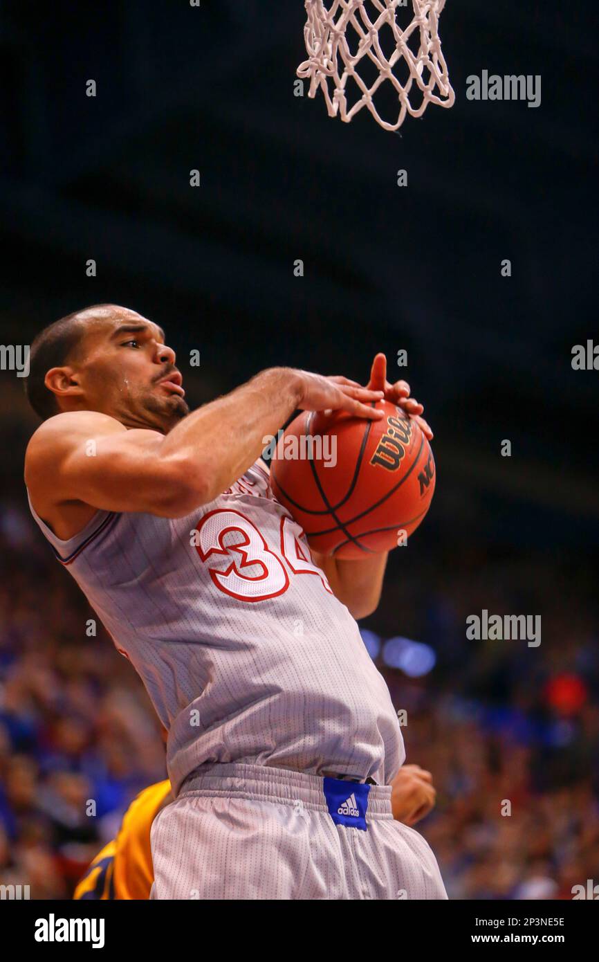 December 30, 2014: Perry Ellis #34 of the Kansas Jayhawks in action ...