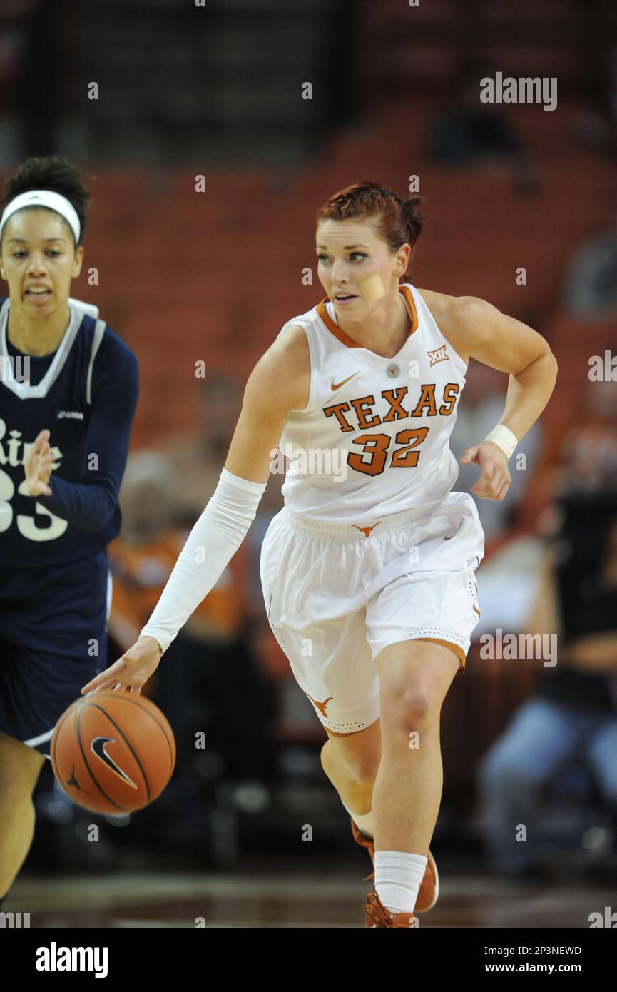 30 December 2014: Texas guard Brady Sanders is chased by Jasmine ...