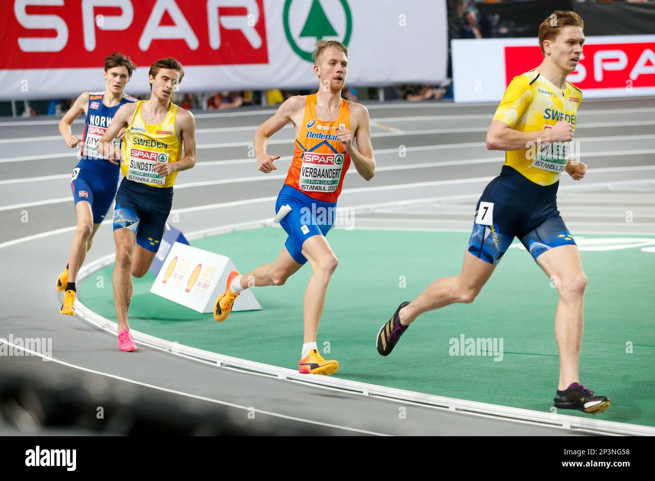 ISTANBUL, TURKEY - MARCH 5: Tim Verbaandert of the Netherlands ...
