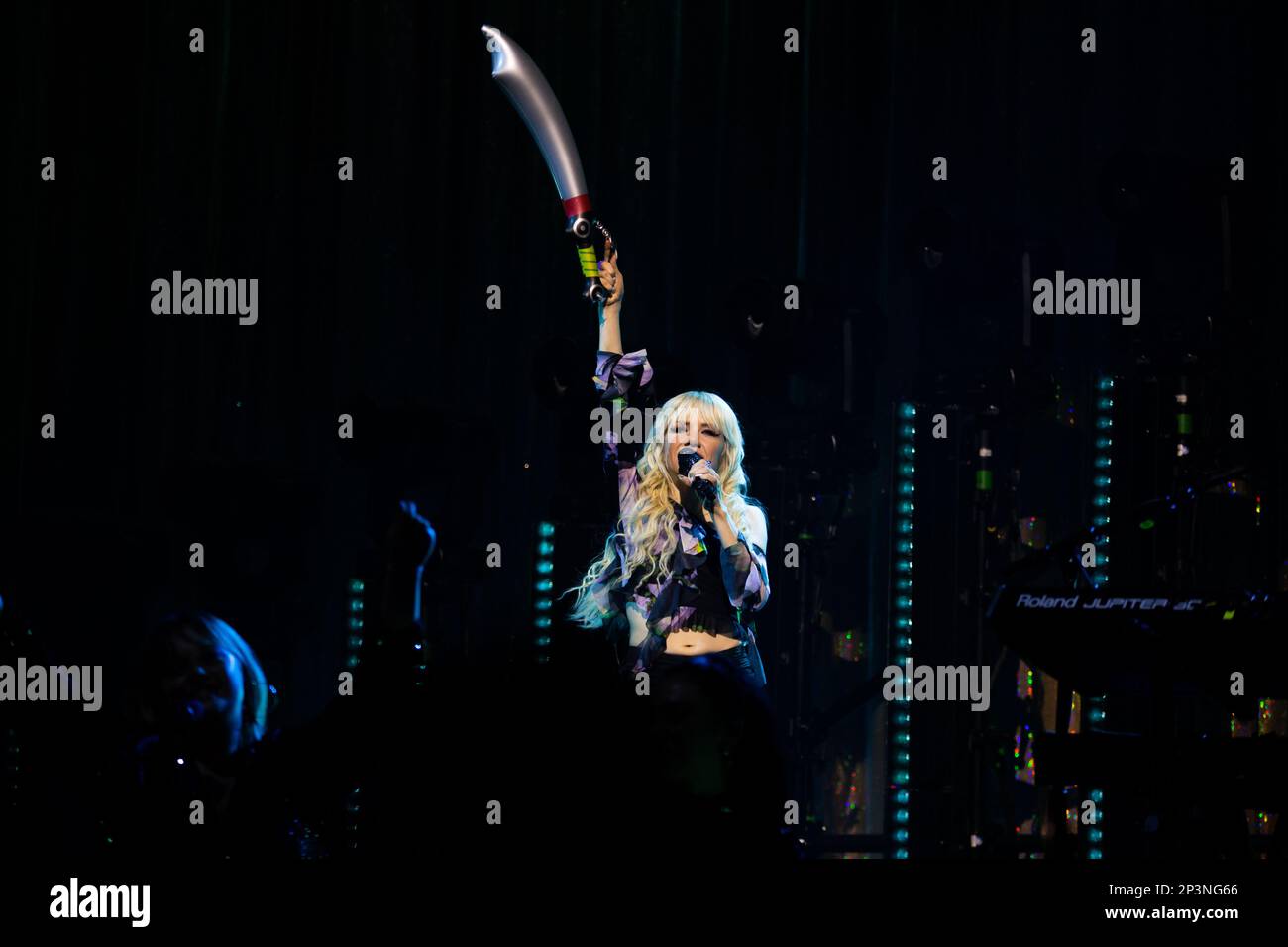 Carly Rae Jepsen live at O2 Apollo Manchester uk, 9th February 2023 ...