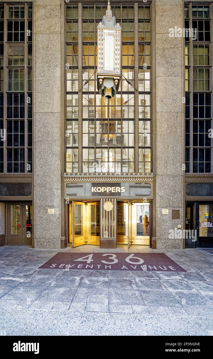 Pittsburgh Downtown: Koppers Building, an Art Deco skyscraper of ...