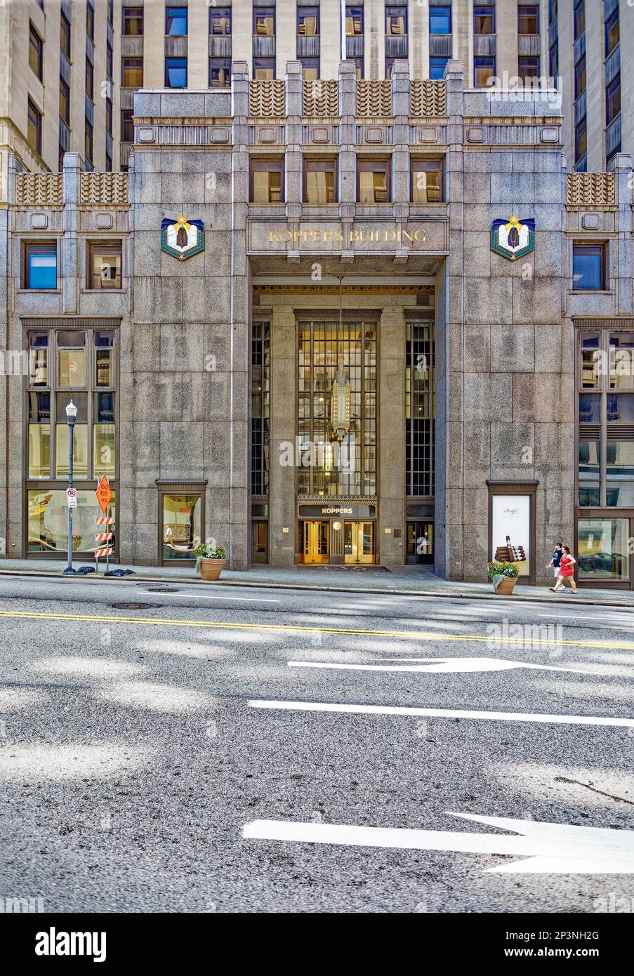 Pittsburgh Downtown: Koppers Building, an Art Deco skyscraper of ...