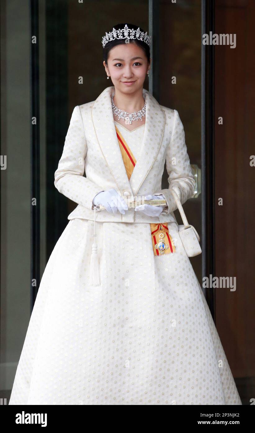 Japanese Princess Kako poses for photographs at the Imperial Palace in ...