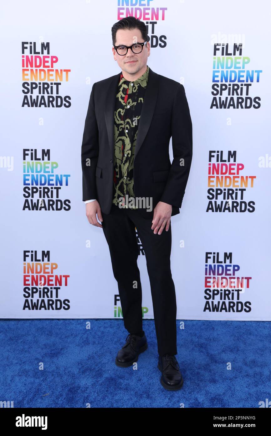 Jonathan Wang attends the 2023 Film Independent Spirit Awards on March ...
