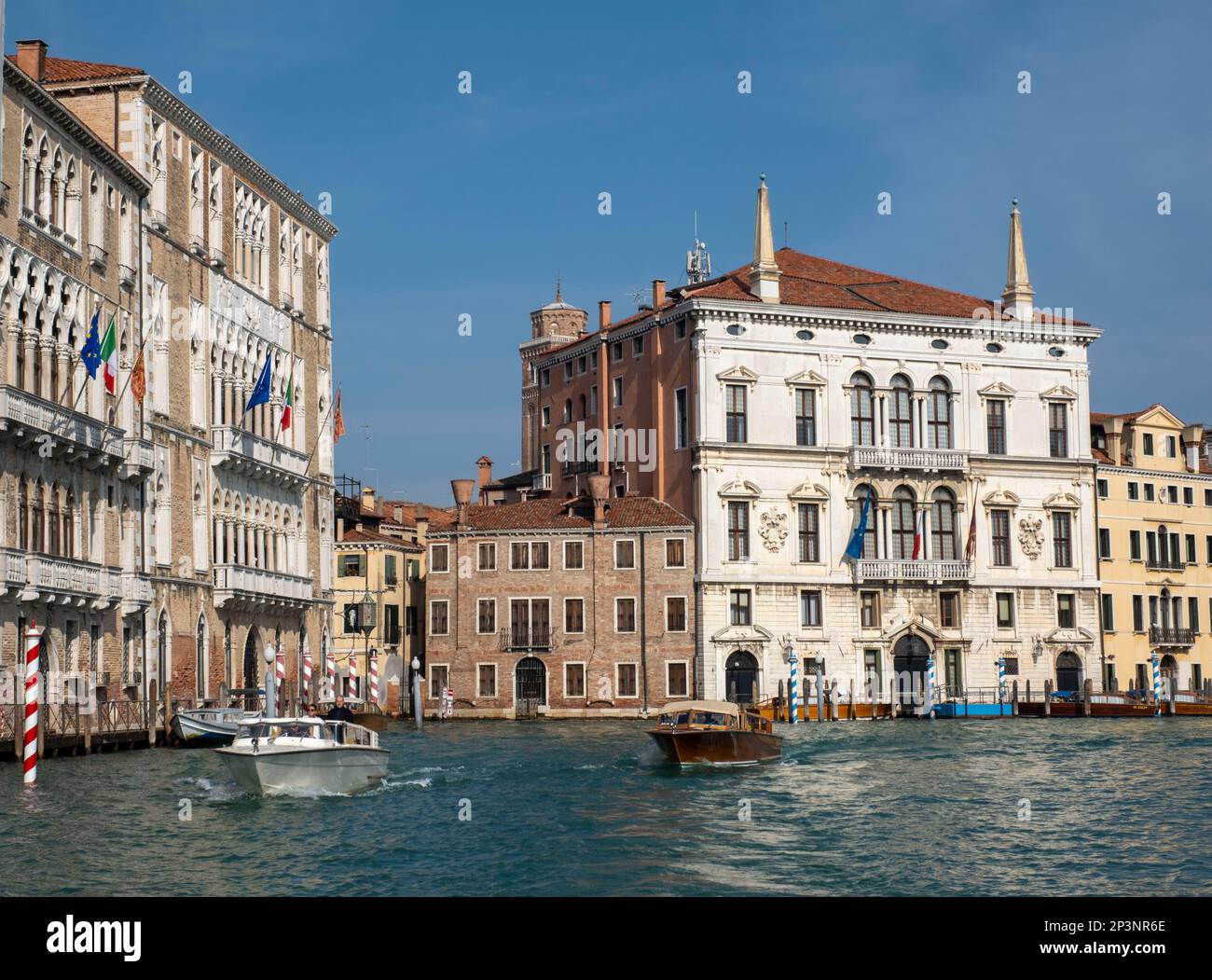 Small canal boats venice italy hi-res stock photography and images - Alamy