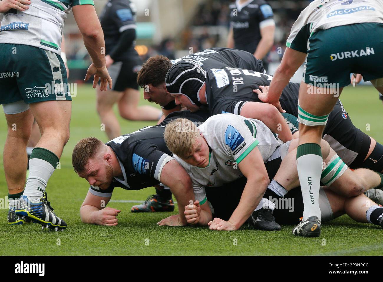 Newcastle on Sunday 5th March 2023. Callum Chick, Matthew Dalton and ...