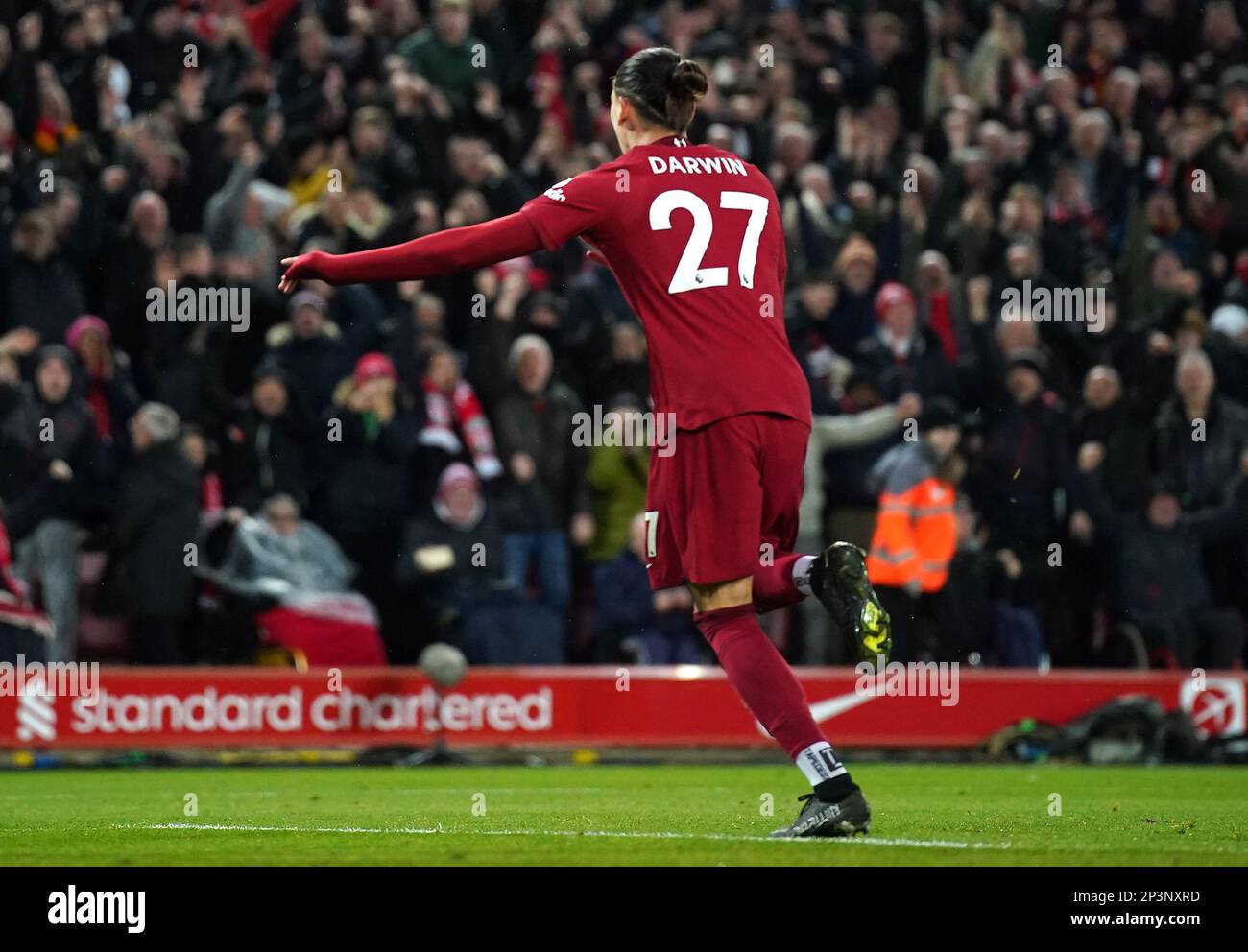 Darwin nunez 2023 anfield hi-res stock photography and images - Alamy