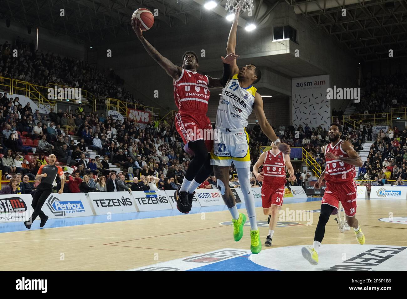 Pala AGSM-AIM, Verona, Italy, March 05, 2023, Sacar Anim - UnaHotels ...